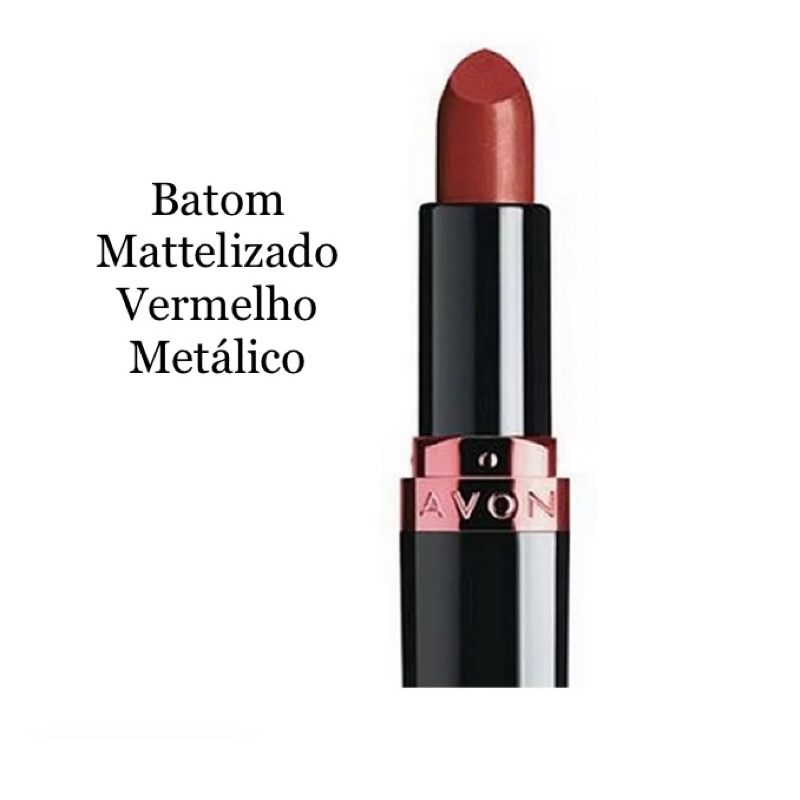 Batom Avon Mattelizado 3,6g | Shopee Brasil