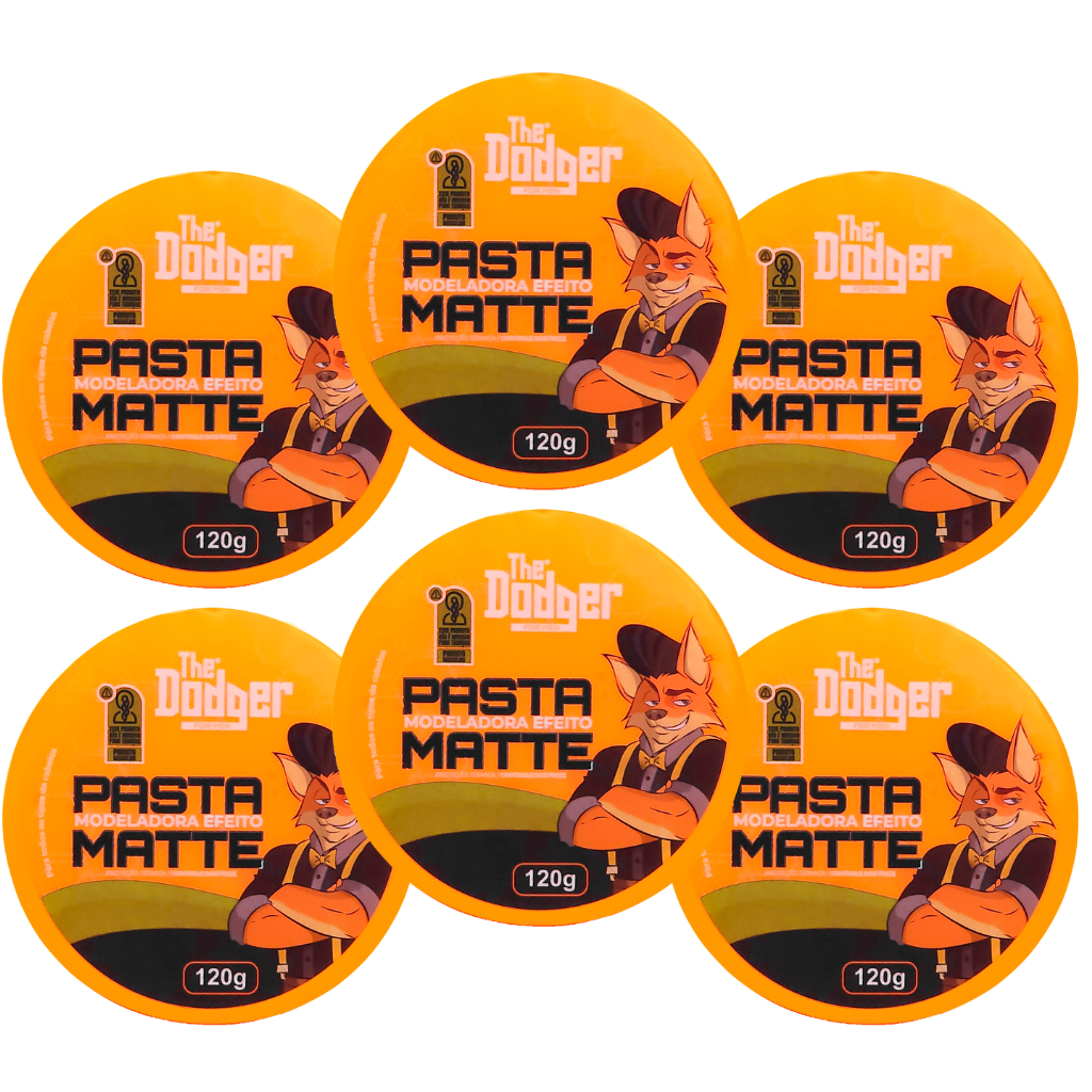 Pasta Modeladora Efeito Seco Matte 120g The Dodger efeito seco - Kit ...