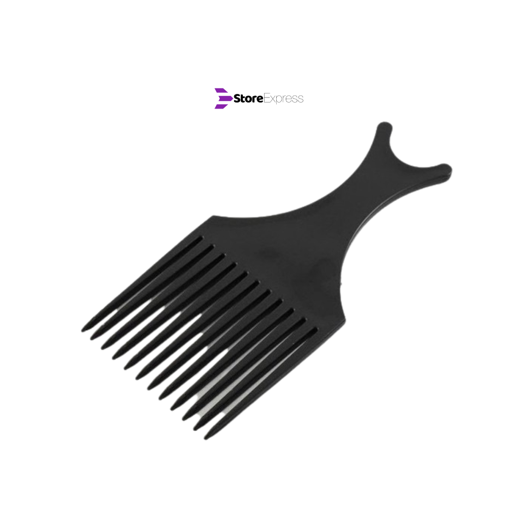 Pente Garfo Black Power Para Cabelo Afro E Cacheado | Shopee Brasil