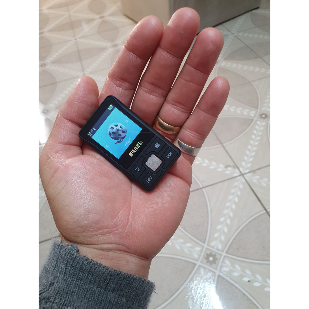 MP3 MP4 Player Ruizu X55 40gb Bluetooth Radio Gravador Relógio ...