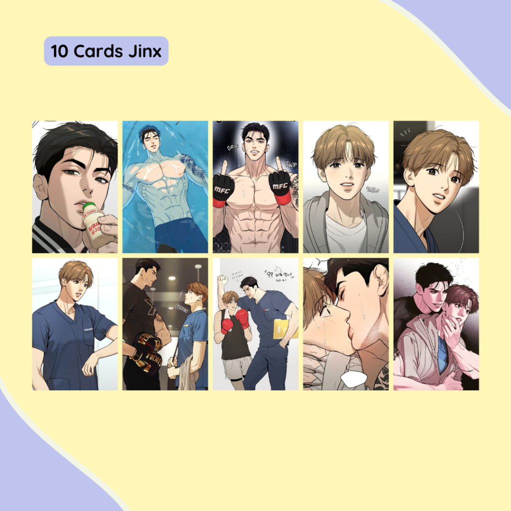 Kit 10 Cards Jinx | Shopee Brasil
