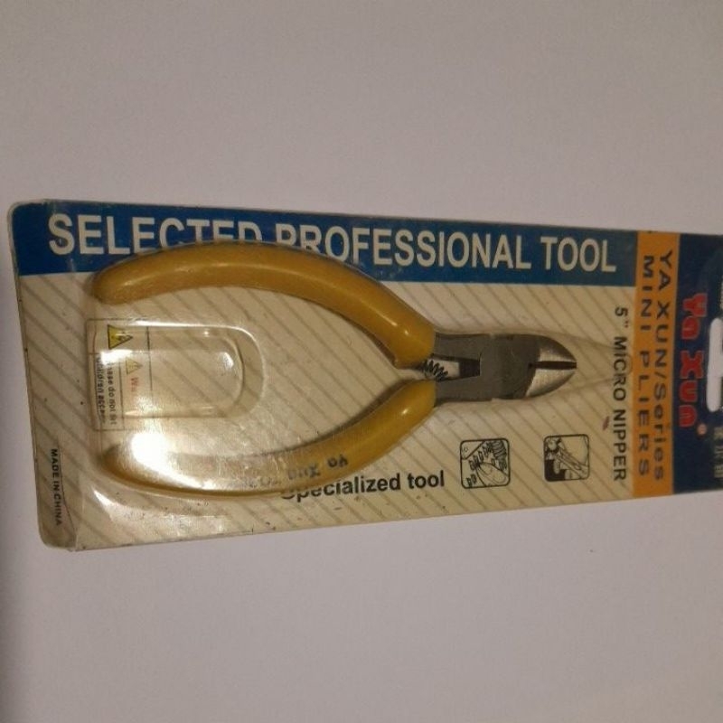 alicate yaxun de corte com moda 5" micro nipper | Shopee Brasil