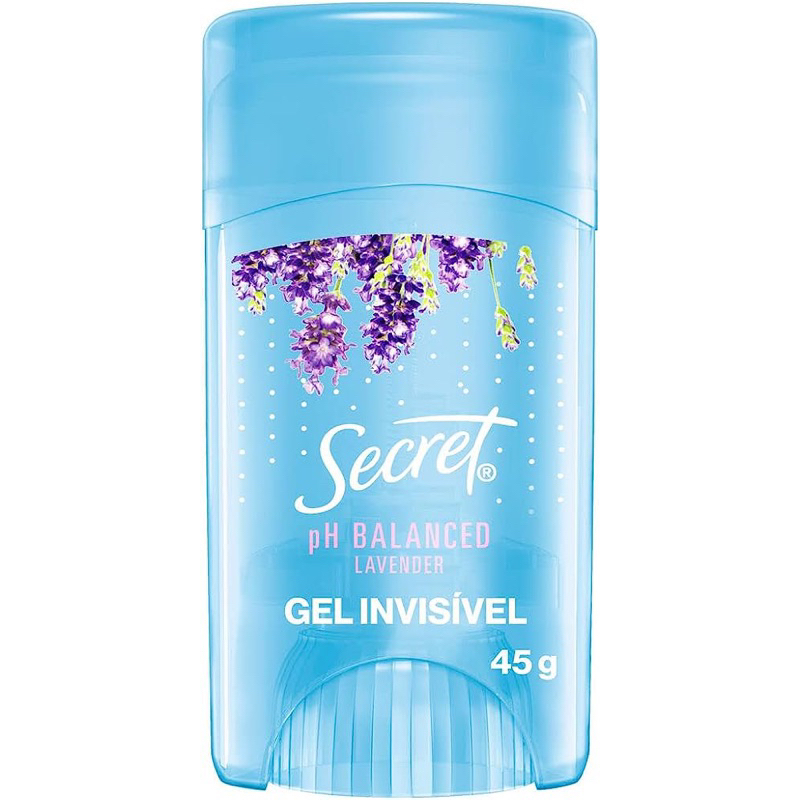 Desodorante em gel Secret Lavanda | Shopee Brasil