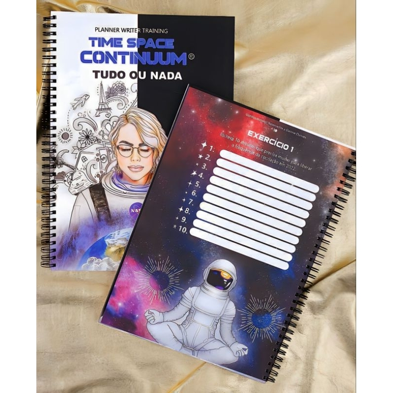 PLANNER TUDO X NADA - SPACE 22X SPACE METAS ELAINNE OURIVES ENVIO ...