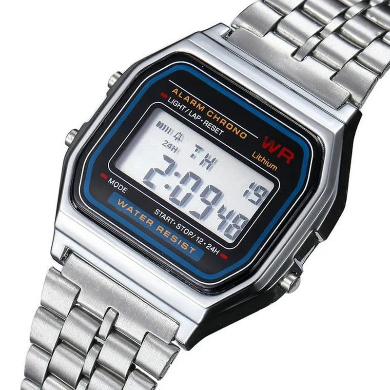 Relógio Casio Digital Feminino e Masculino Vintage Classico Retrô ...