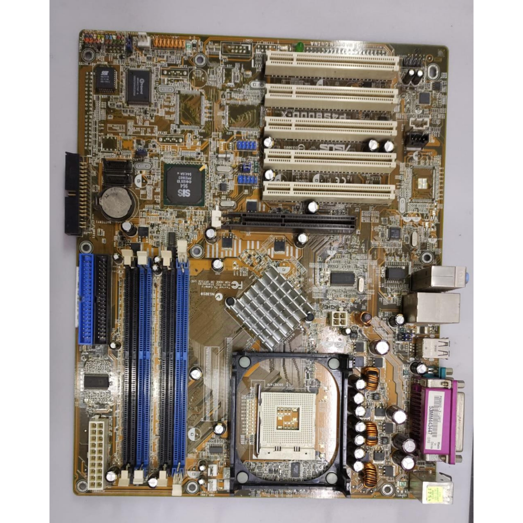 ANTIGA Placa Mãe Asus p4s800d-x Funcional | Shopee Brasil