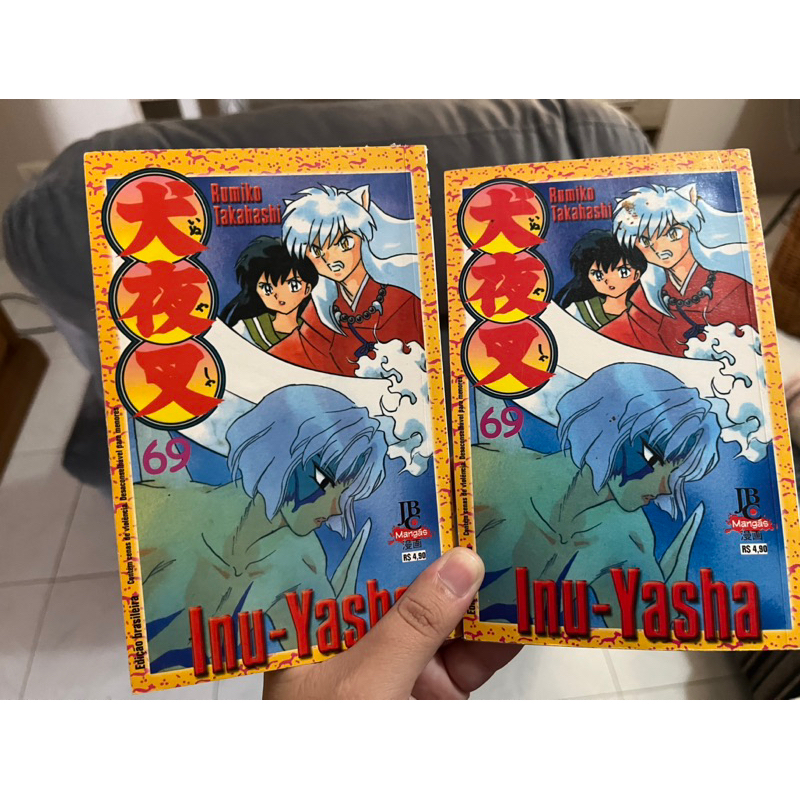 mangá inuyasha volume 69 antigo | Shopee Brasil