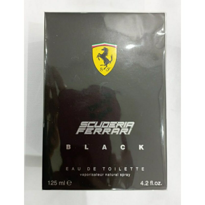 Perfume Scuderia Ferrari Black 125ml - 100% Original | Shopee Brasil