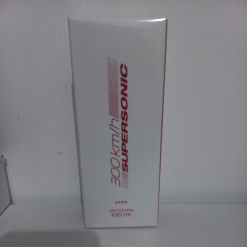 Colônia 300 km/h supersonic 100ml avon val 2026 | Shopee Brasil