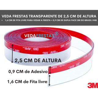 5 Mts Fita Veda Fresta de Porta box janela portão Pivotante ...