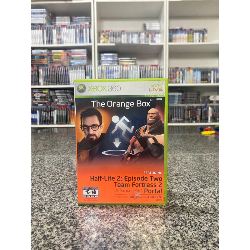 The Orange Box Half Life 2 - Xbox 360 Mídia Física Original Usado | Shopee Brasil