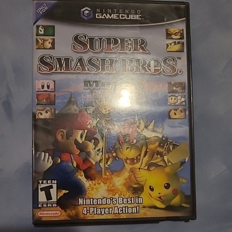 Jogo Super Smash Bross Melee (Game Cube) | Shopee Brasil