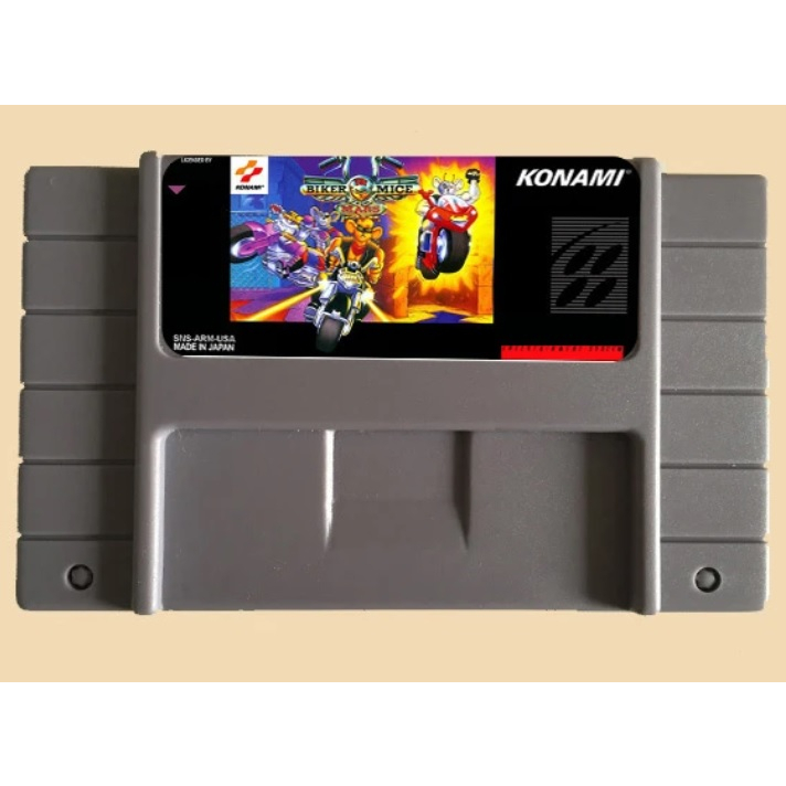 Bikers mice from mars Super Nintendo (paralelo Novo) | Shopee Brasil