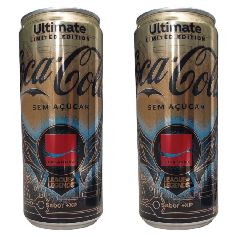 Nova Coca-Cola Ultimate League OF Legends Lata Kit Com 2 Unidades de ...