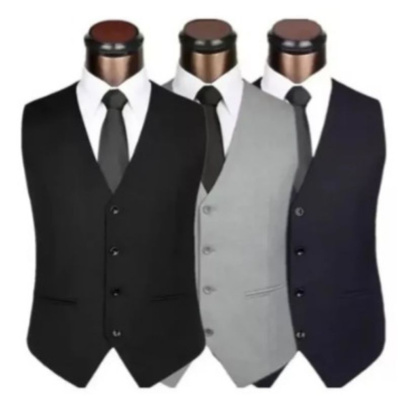 colete socia Oxfordl masculino para ternos com regulagem. | Shopee Brasil