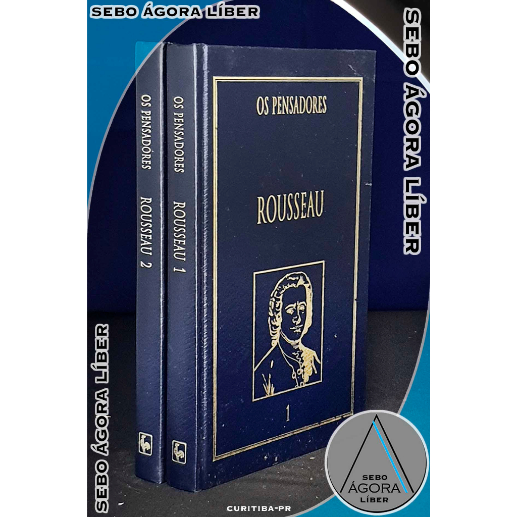 Coleção os Pensadores Vol 1 e 2 (capa Dura) - Leia a Descrição Jean ...
