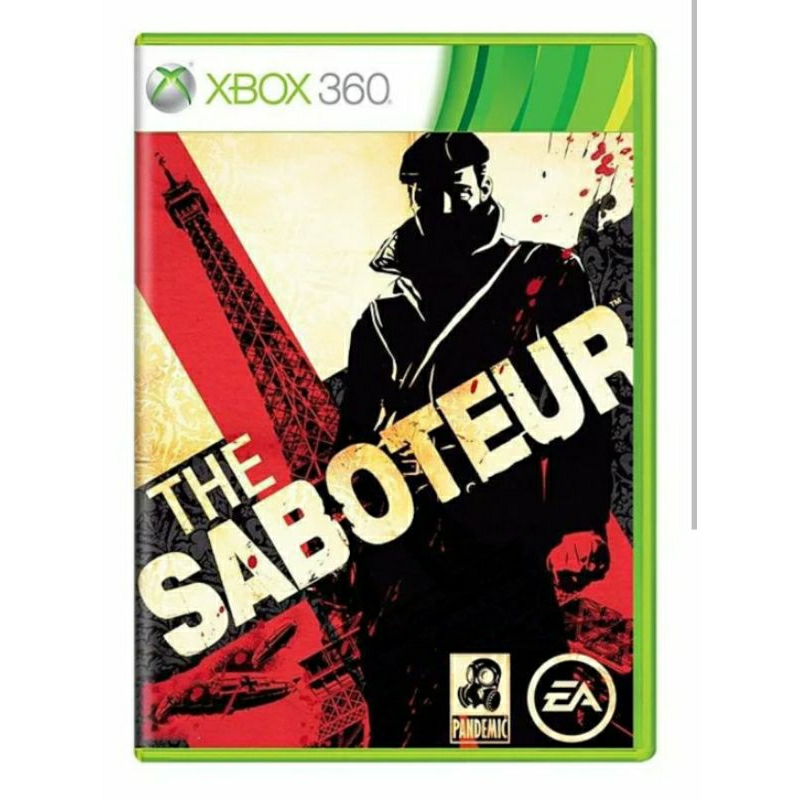 The Saboteur Jogos de Xbox 360 desbloqueado com capinha e encarte ...