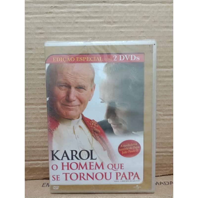 DVD KAROL- O HOMEM QUE SE TORNOU PAPA (ORIGINAL/LACRADO). | Shopee Brasil