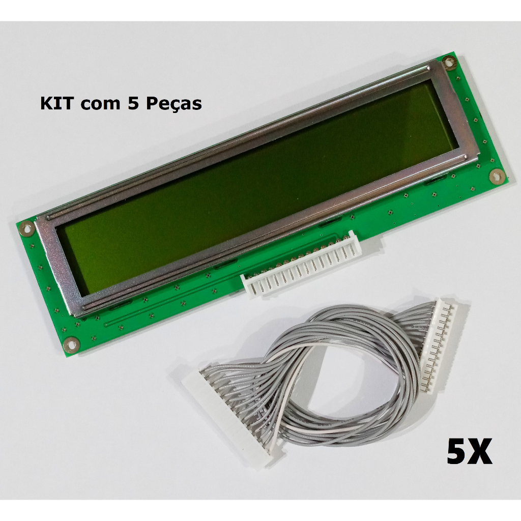 (5X) Display Lcd 20x2 2002 / Sem Backlight / PC2002L / HC20212 ...