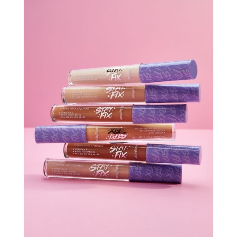 Corretivo Líquido Linha Stay Fix Ruby Rose | Shopee Brasil