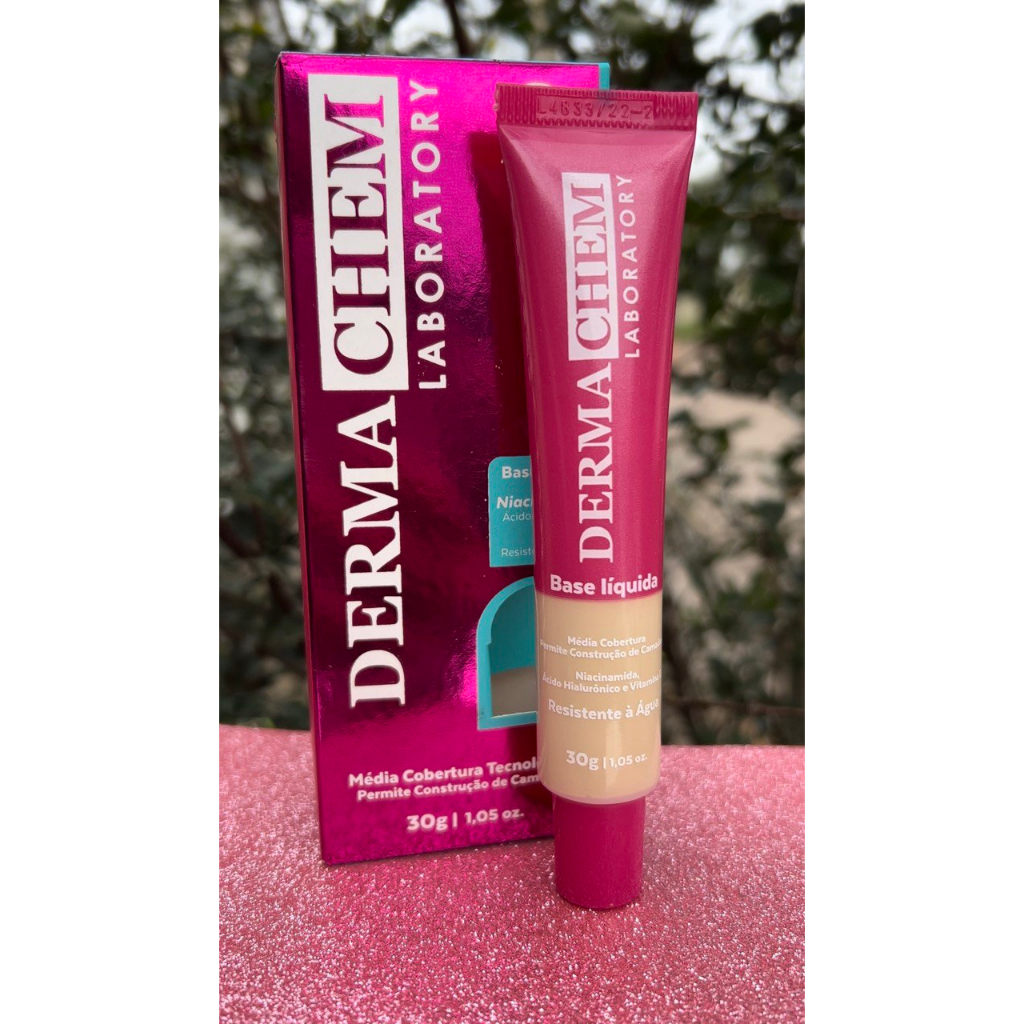MAQUIAGEM DERMACHEM BASE LIQUIDA M12 30GR | Shopee Brasil