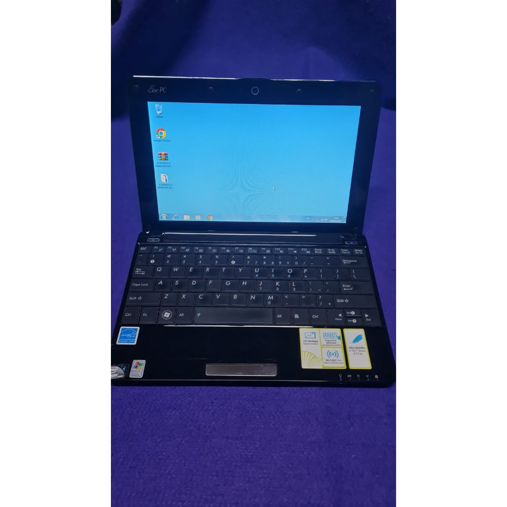 Netbook Asus Eee Pc Intel Atom 1.60ghz - Windows Office | Shopee Brasil