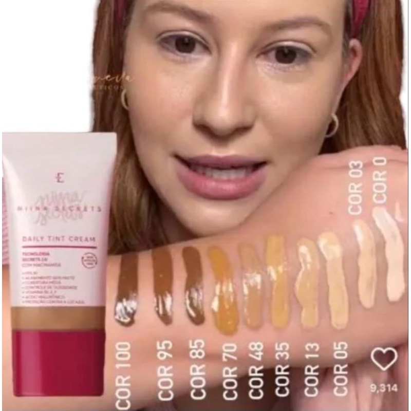 Base Líquida Daily Tint Cream Niina Secrets 25ml | Shopee Brasil