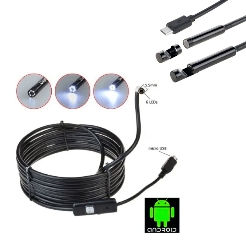 Câmera de Inspeção [5 Metros] B-max Modelo NKJ-5M | Shopee Brasil