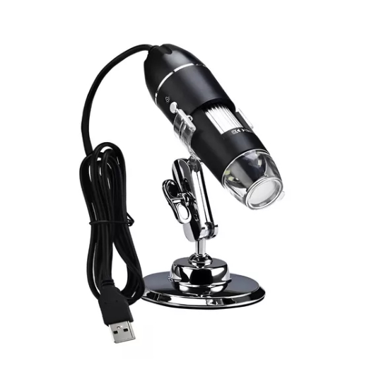 Lupa Digital Microscópio Profissional Zoom 1000x Usb Cam 2.0Mp | Shopee ...