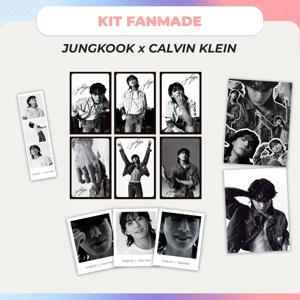 BTS Jungkook | Kit Fanmade | Shopee Brasil