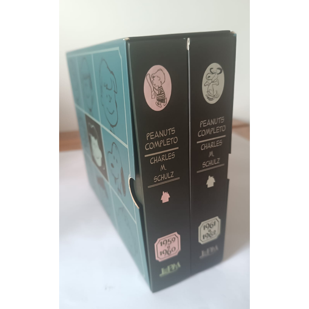 Box Peanuts Completo 1959 a 1960 e 1961 a 1962 | Shopee Brasil