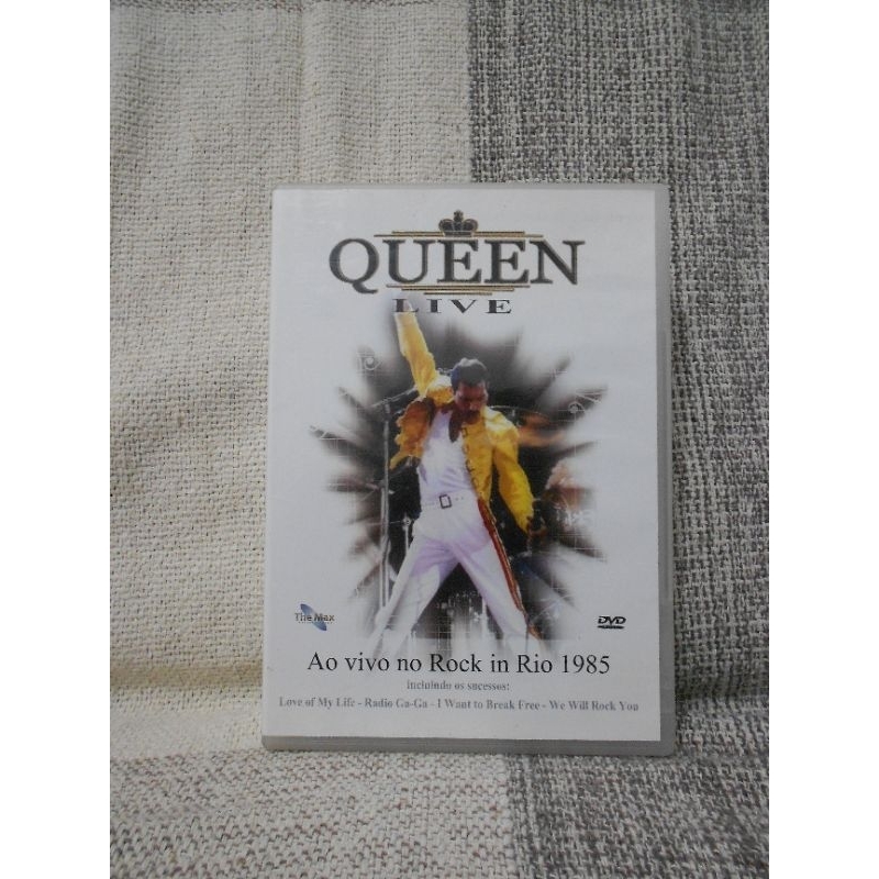 Dvd Queen ( Live) | Shopee Brasil