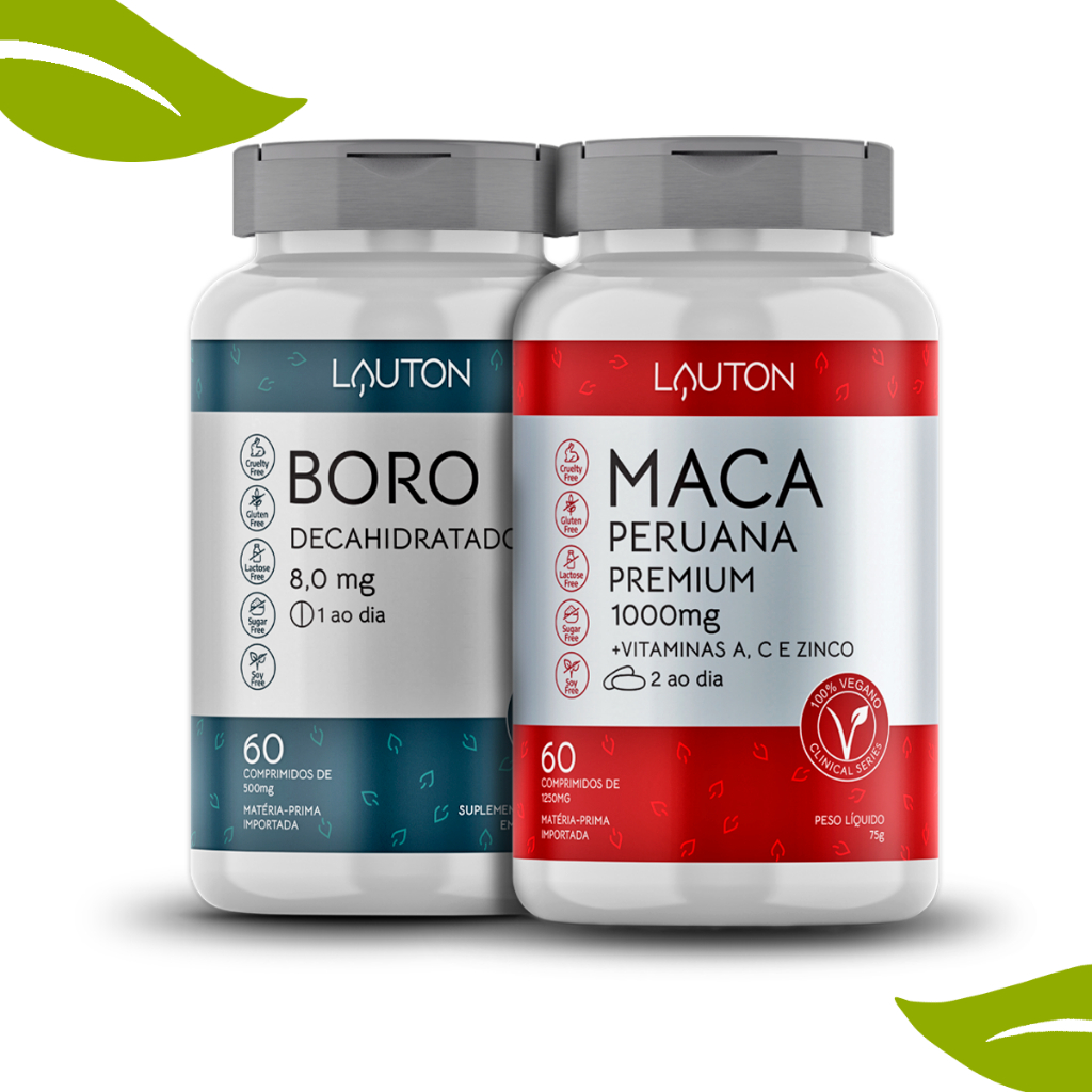 Kit Boro Decahidratado + Maca Peruana Premium - Original Lauton ...