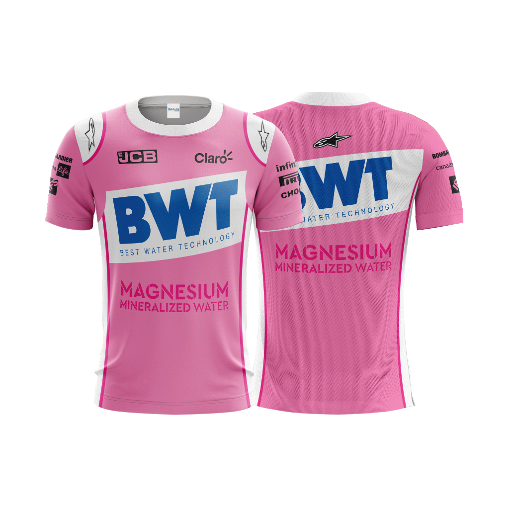 Camiseta Personalizada DryFit Sport Esporte BWT Racing Point Unissex ...