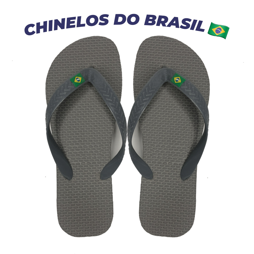 Chinelo do Brasil Tradicional C/ Bandeirinha Masculino Feminino Full ...
