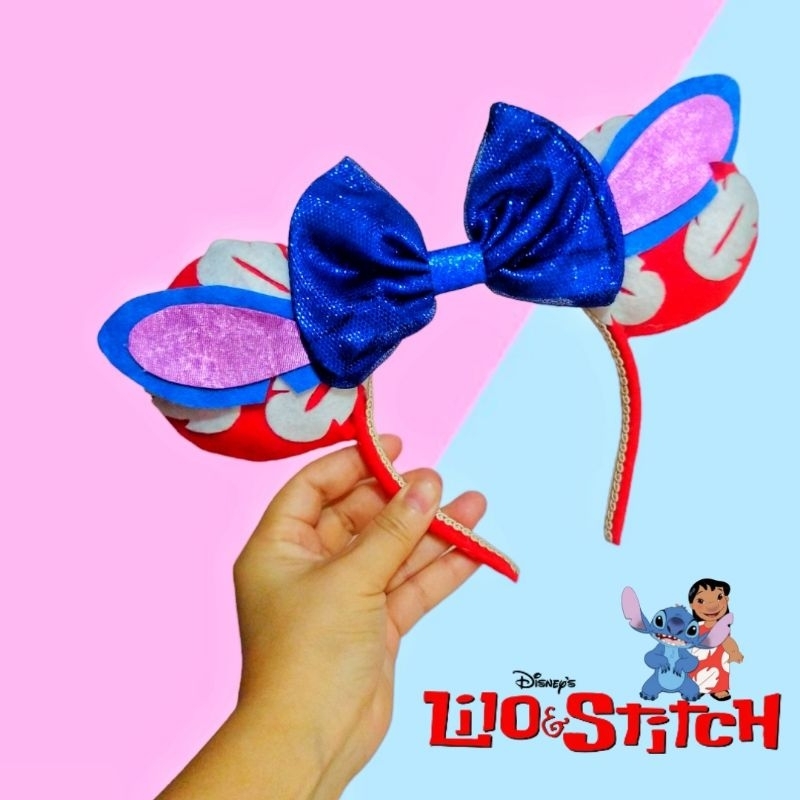 Tiara Orelhinhas Minnie Mouse clássico Disney Lilo e Stitch | Shopee Brasil