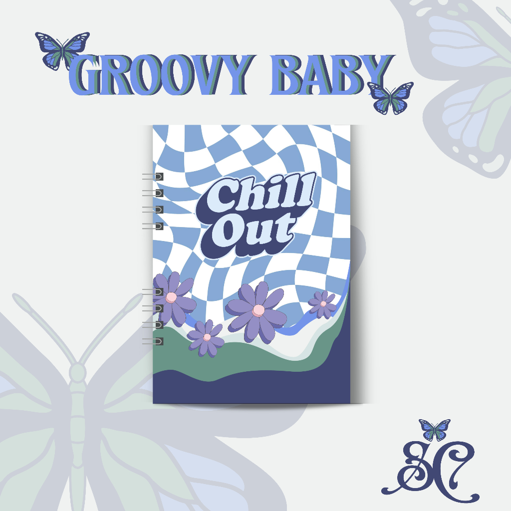 Caderno Chill Out (Coleção Groovy Baby) | Shopee Brasil
