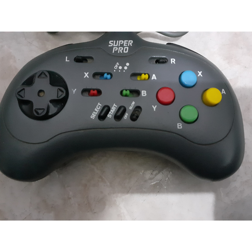 Controle Super Pro para Super Nintendo - Escorrega o Preço