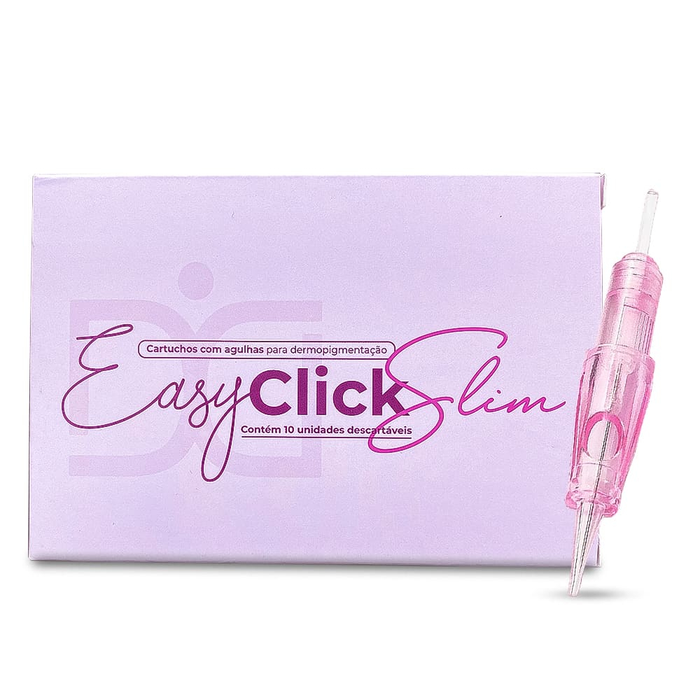 Kit 10 Cartuchos Easy Click Slim Dermia para Profissionais ...