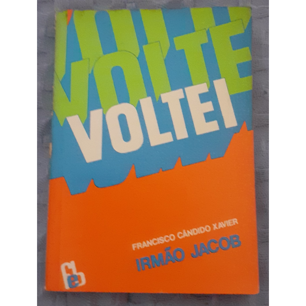 Livros Voltei (Francisco Cândido Xavier) – Espiritismo | Shopee Brasil