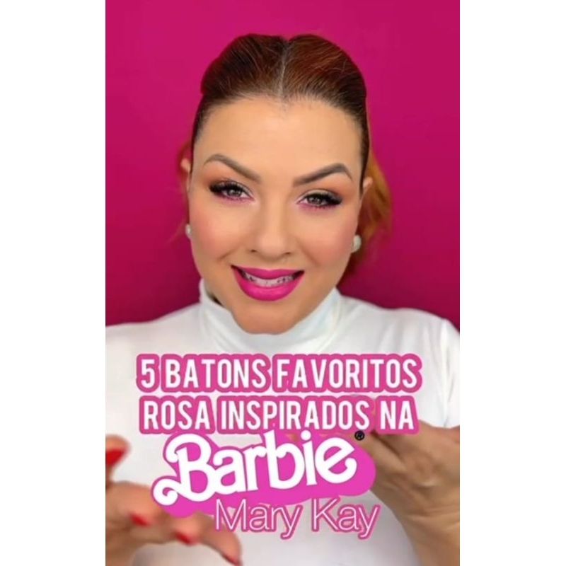 5 Batons Favoritos Rosa Inspirados na Barbie Mary Kay | Shopee Brasil