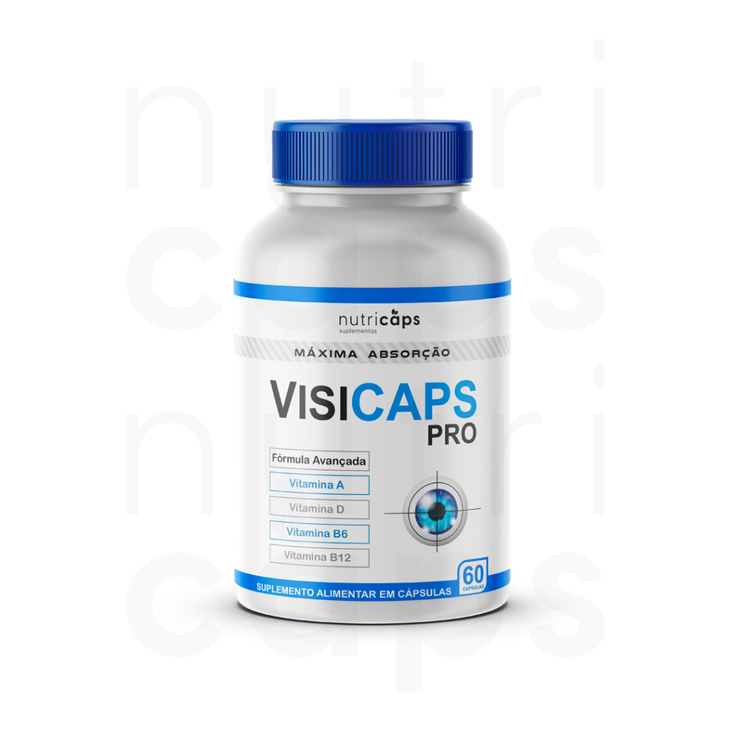 VisiCaps Pro Original - Visipro Nova Embalagem - Saúde da Visão ...