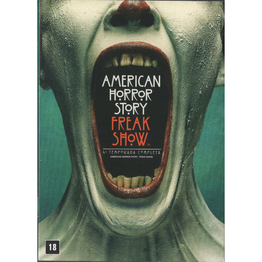 Box DVD American Horror Story - Freakshow (4ª Temporada Completa) (4 ...