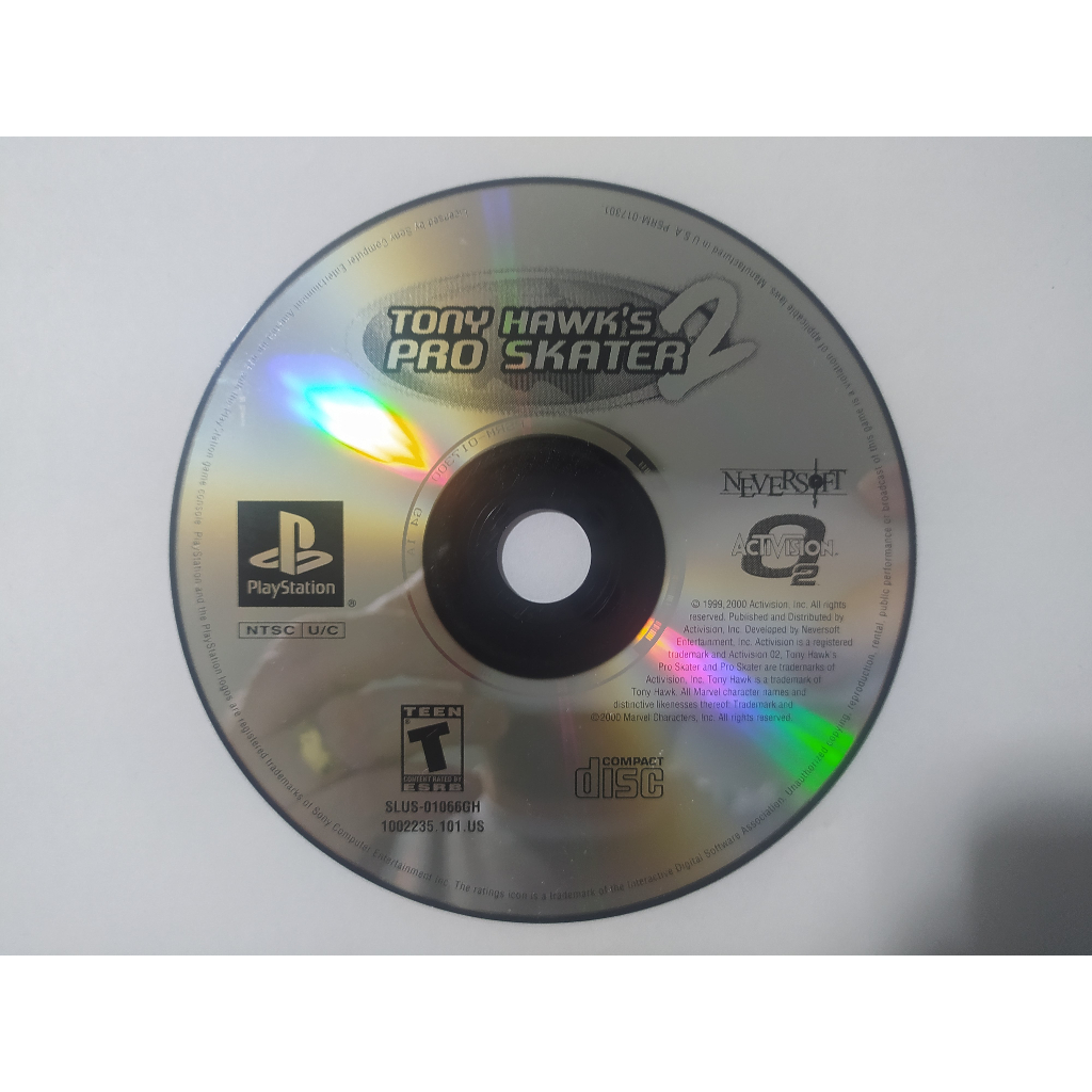 Tony Hawk Pro Skater 2 Original PS1 | Shopee Brasil