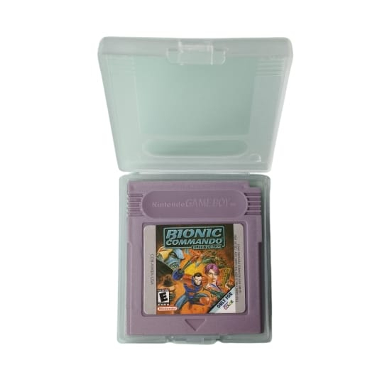 Cartucho Fita Bionic Commando Jogo + Capinha para Game Boy Color Gbc ...