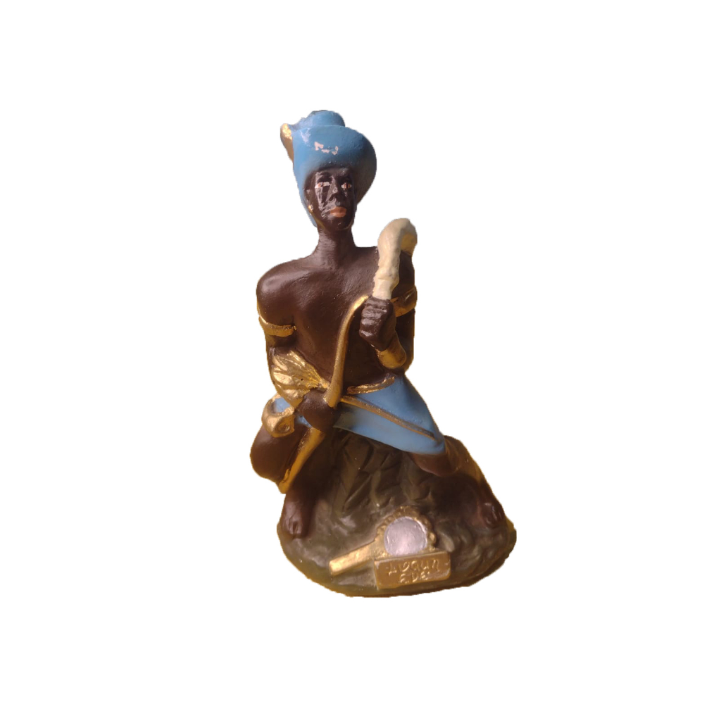 Imagem Orixá Logun Edé 23cm Gesso estátua - Umbanda e Candomblé ...