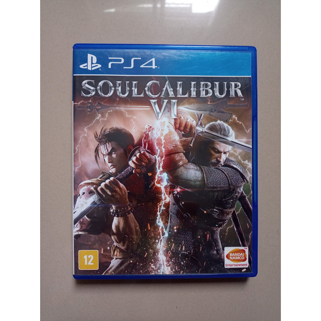 Soul Calibur Vi Ps.4 usado mídia física | Shopee Brasil
