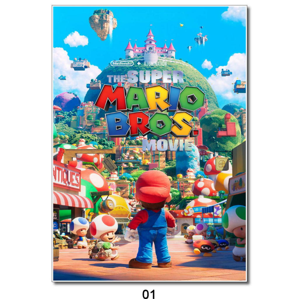 Novo Poster Super Mario Bros. - O Filme (13 modelos) | Shopee Brasil