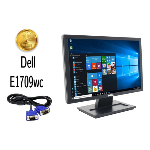Monitor Dell E1709wc 17 Polegadas Vga Widescreen 110V/220V | Shopee Brasil