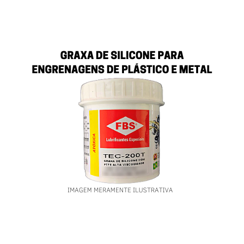 Graxa De Silicone Para Engrenagem Plástica e Metal - Tec-200 T 100g ...